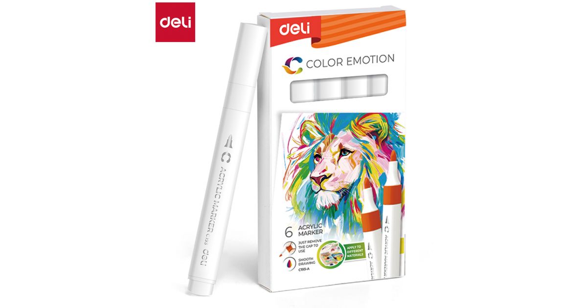 აკრილის მარკერი White Deli · საკანცელარიო