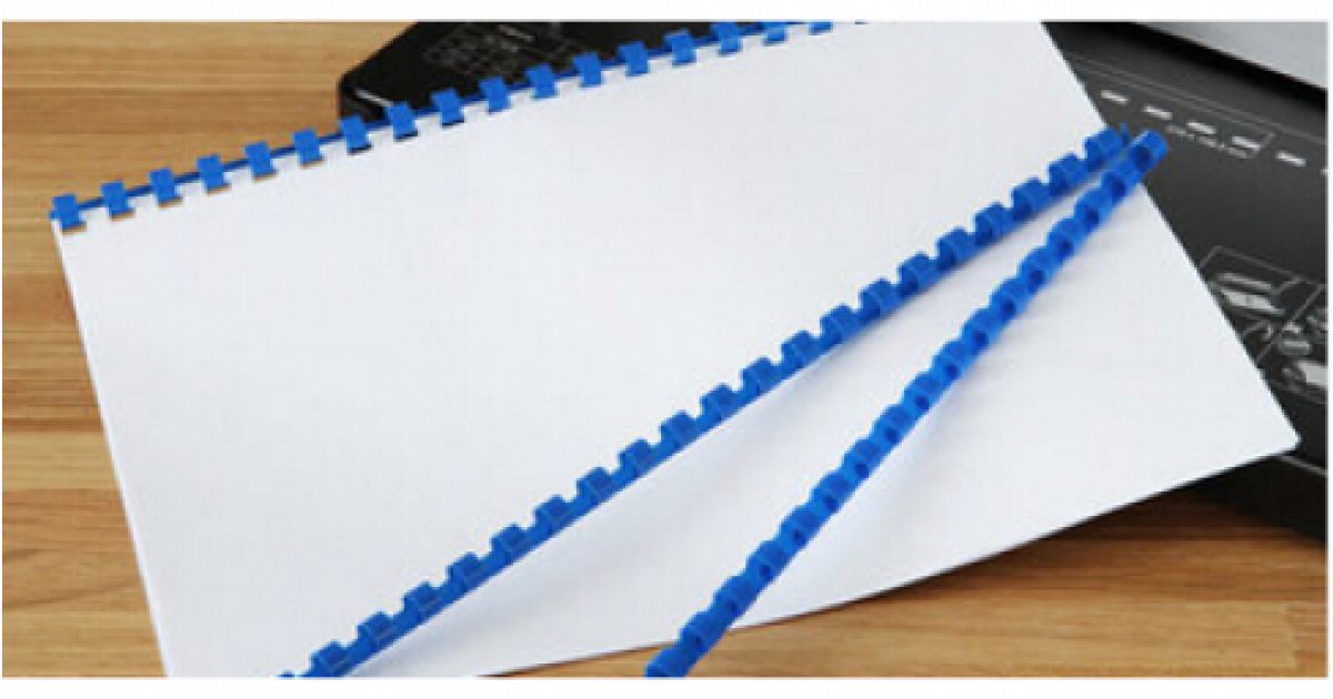 Binding Comb 8mm Helio 100 Pieces · Stationery