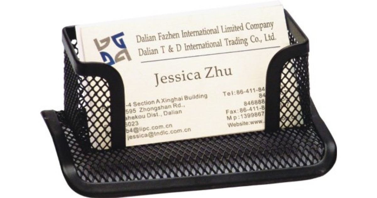 Card holder Metal Corner · Stationery
