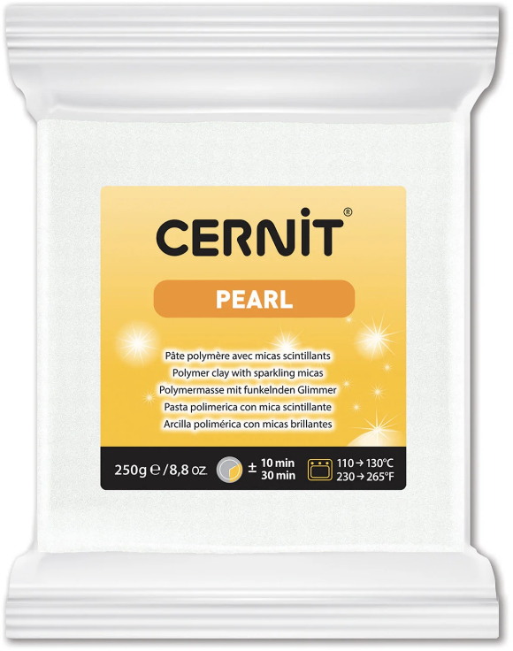 Cernit PEARL Pearl white CERNIT 250g · Stationery