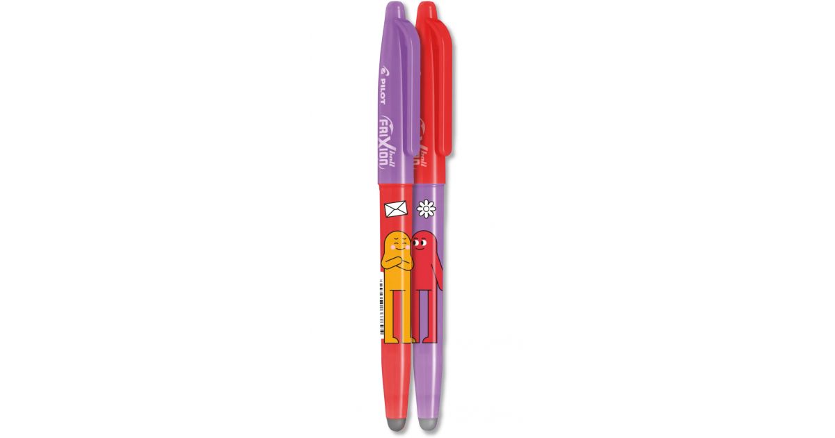 FRIXION BALL საშლელიანი კალამი – Red Purple barrel– Best Friends Pilot ...