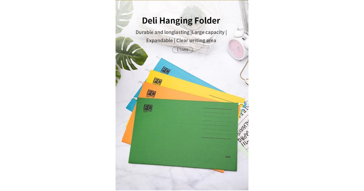 Hanging File - Size: FC - 362x233mm Deli · Stationery