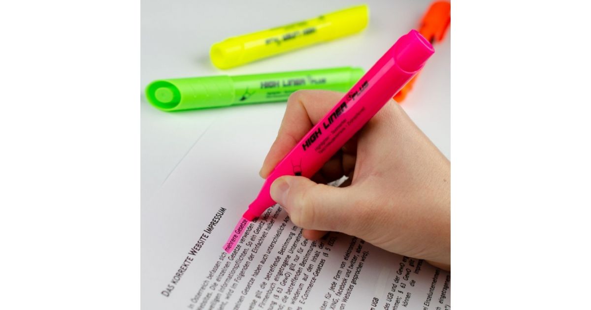 Highliter Set 4 Pcs Kores 4 Pieces · Stationery