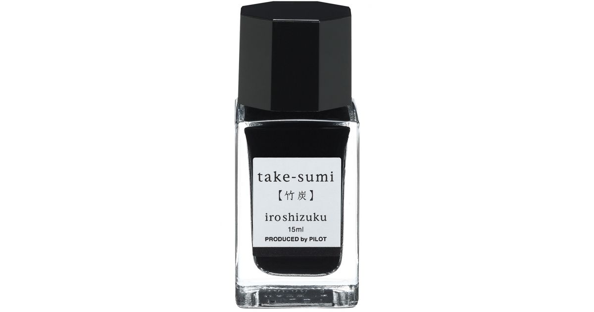 Iroshizuku Ink - Black Take-Sumi Pilot 15ml · Stationery