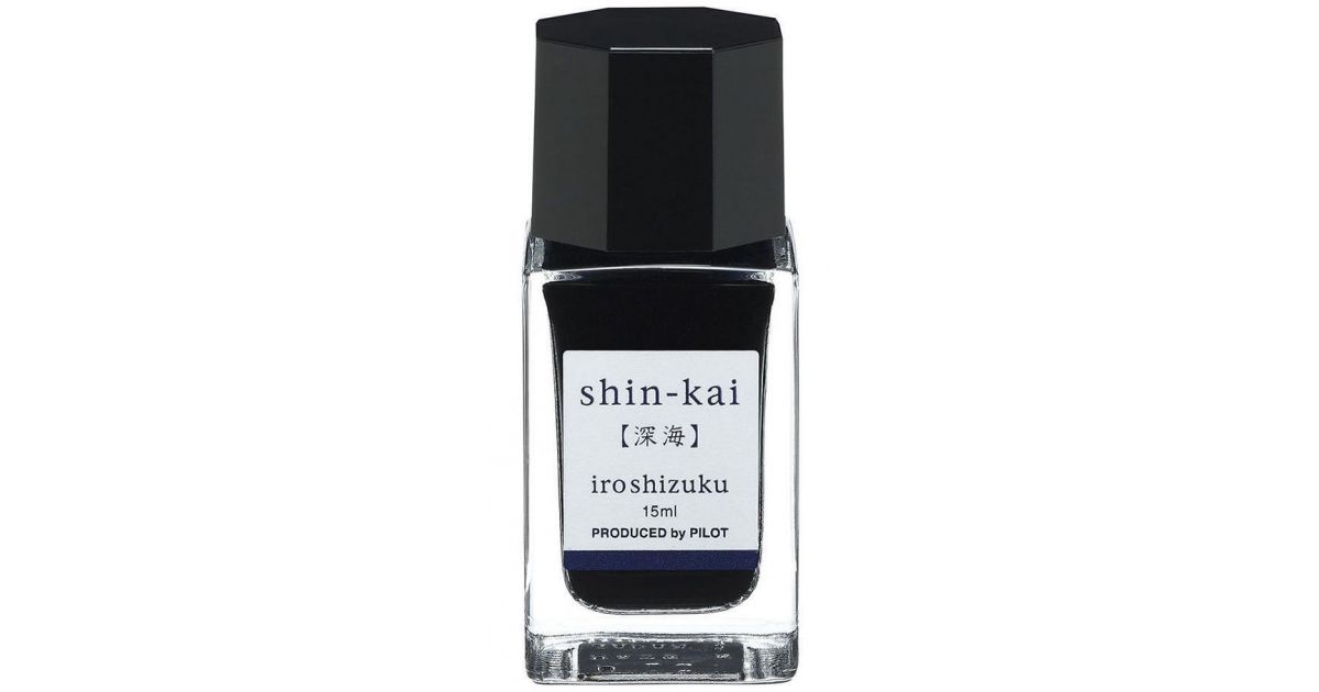 Iroshizuku Ink - BLUE SHIN-KAI Pilot 15ml - Dark blue · Stationery