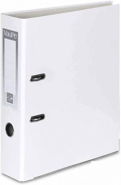 Lever Arch File 75mm Helio A4 - White · Stationery