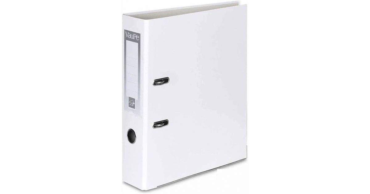 Lever Arch File 75mm Helio A4 - White · Stationery