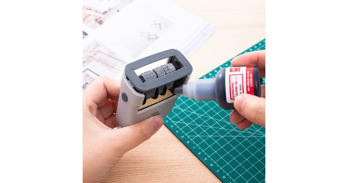 Numbering Machine Ink Deli · Stationery