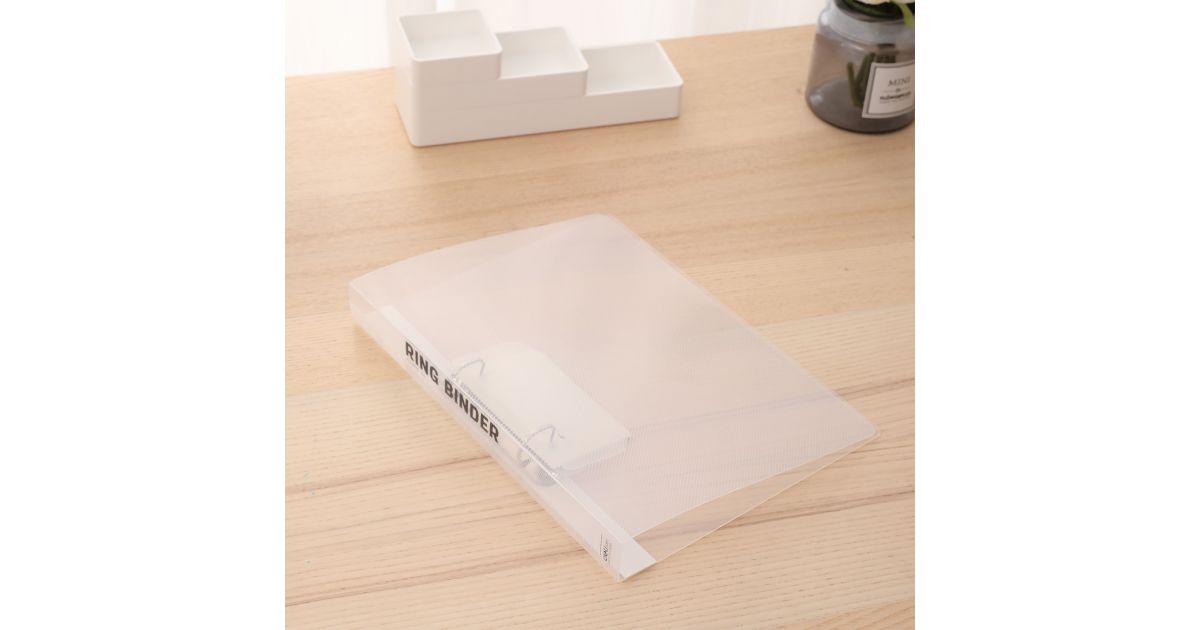 Plastic Folder - 2 Ring Deli (Color May Vary) · Stationery