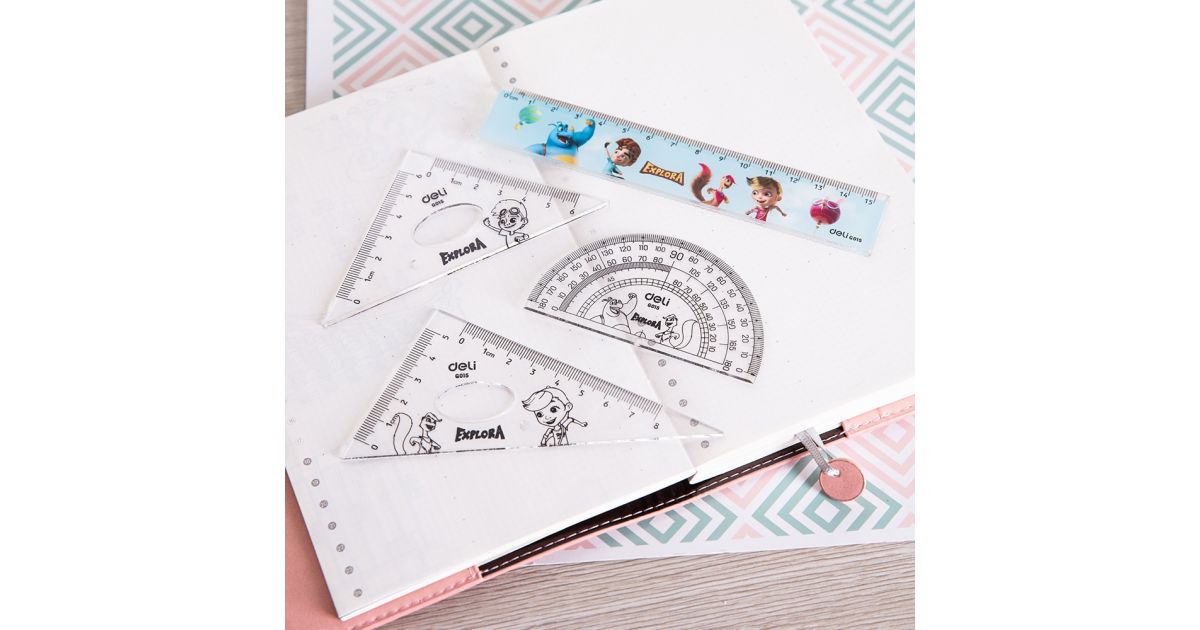 Ruler Set Deli · Stationery
