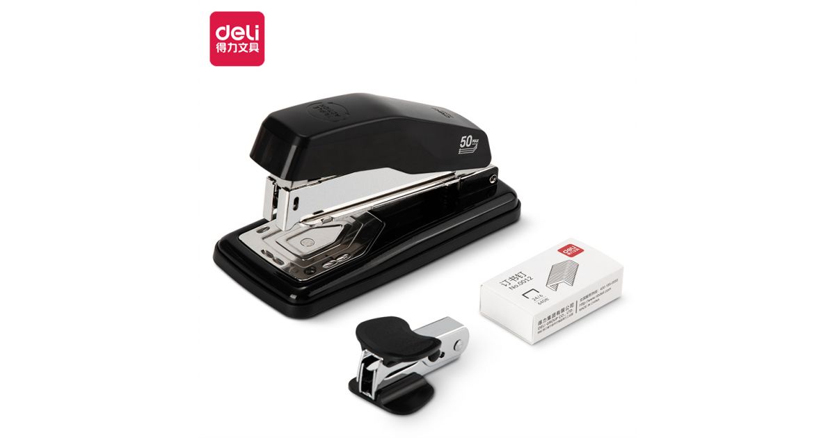 Stapler Set Deli · Stationery